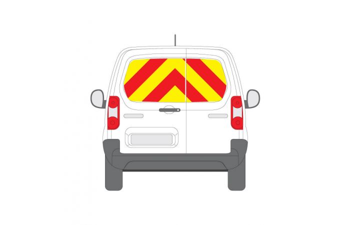 Toyota Proace City Double Door Back Panels 2020-Present High Intensity ...