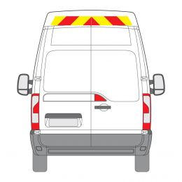 Renault Master High Roof Double Door Top Section 2010-2025 High ...