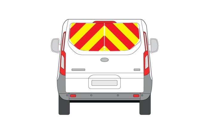 Ford Transit Tourneo Custom Tailgate Back Panels 2012-2023 High ...