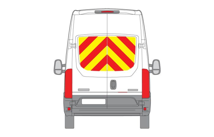 Iveco Daily Double Door Back Panels 2014-Present High Intensity ...