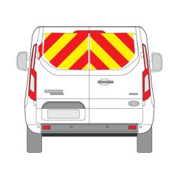 Ford Transit Custom Double Door Back Panels 2012-2023 Engineering ...