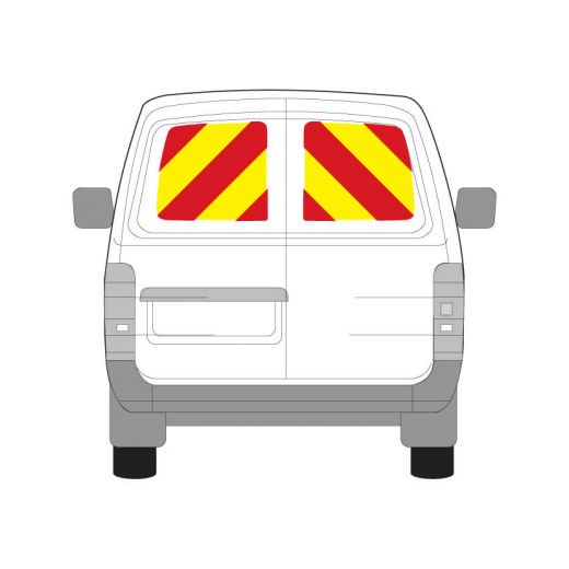 Toyota Hiace Double Door Back Panels 1996-2004 High Intensity Standard ...